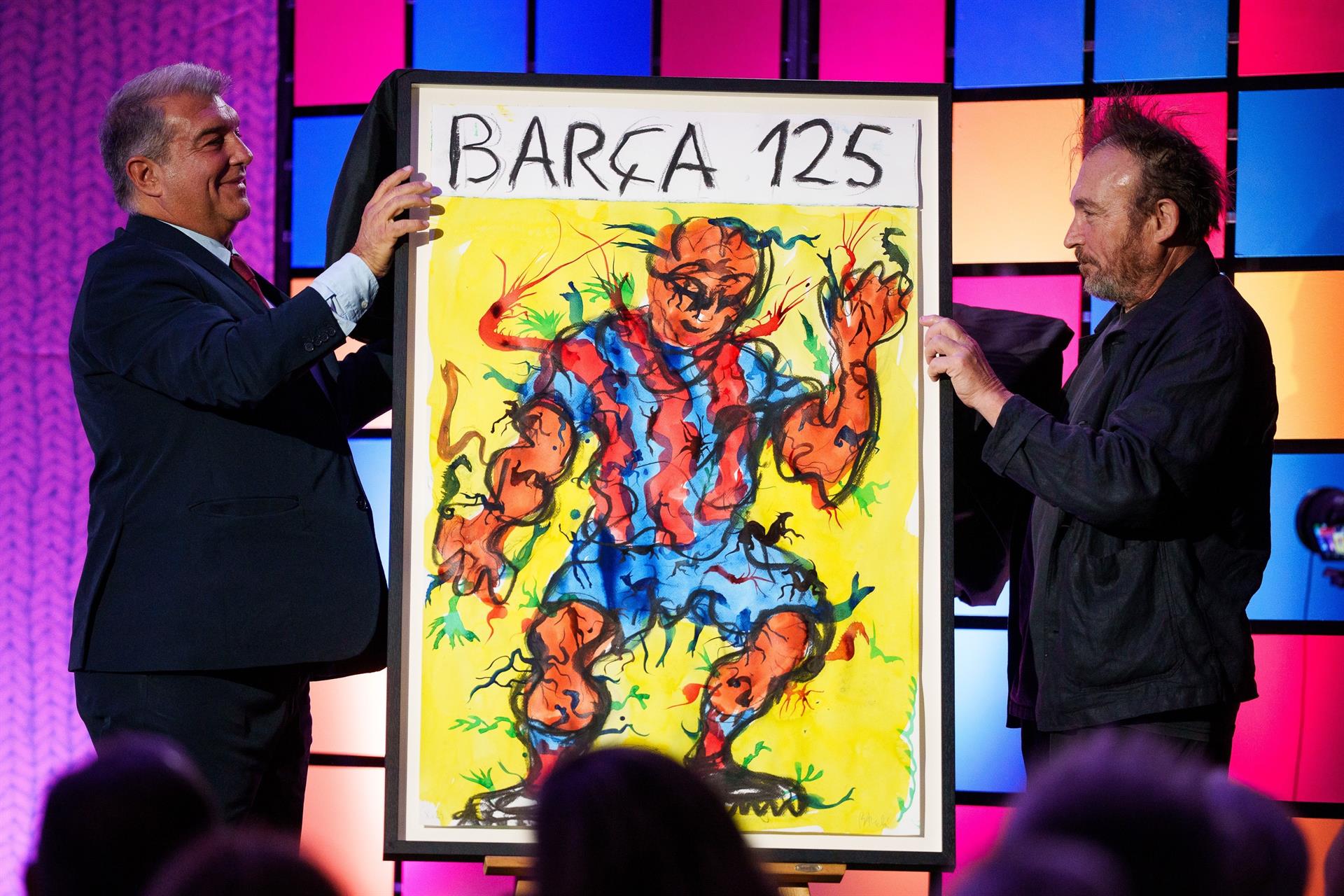 El FC Barcelona presenta el cartel del 125 aniversario, obra del ...